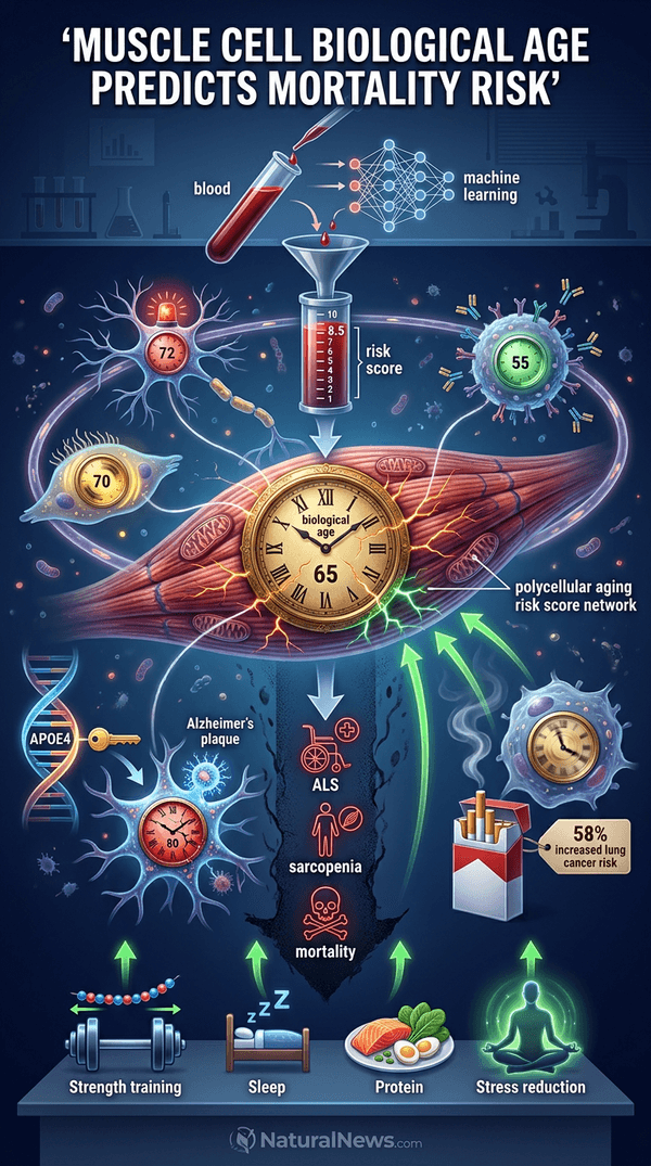 Study: Biological Age of Muscle Cells May Predict Mortality Risk